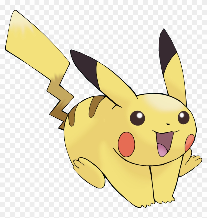 Pokemon Png Image - Pikachu Running To The Right - Full Size PNG ...