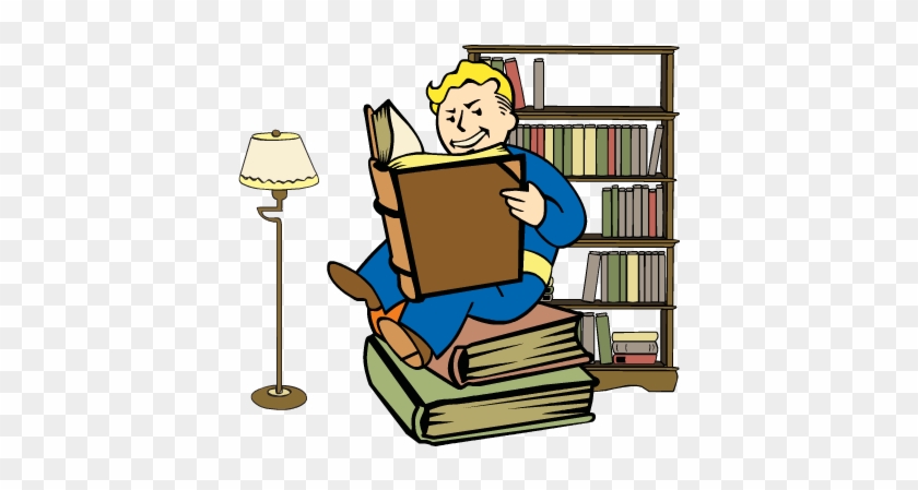 Fallout Clipart Nerd Rage - Fallout 4 Intelligence Perk - Full Size PNG ...