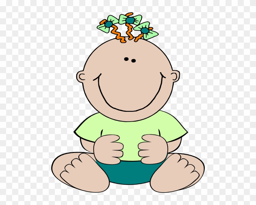 Red Haired Irish Baby Clip Art At Clker - Animated Baby - Full Size PNG ...