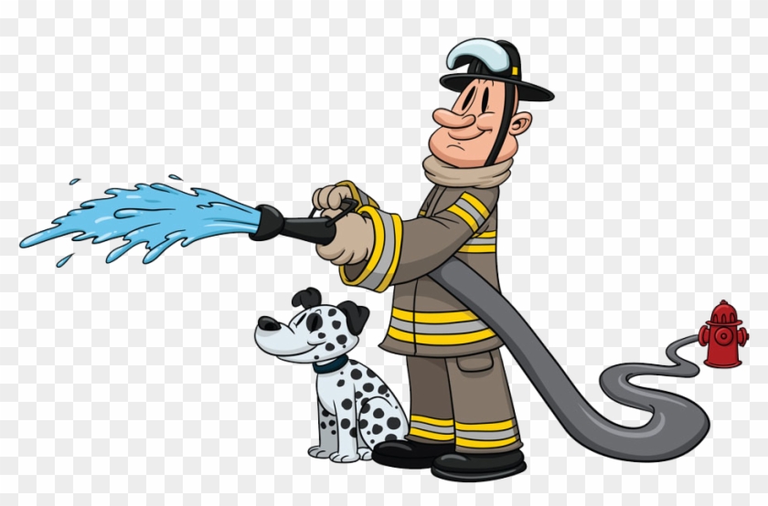 Firefighter Cartoon Fire Department Firefighting - Firefighter Cartoon ...
