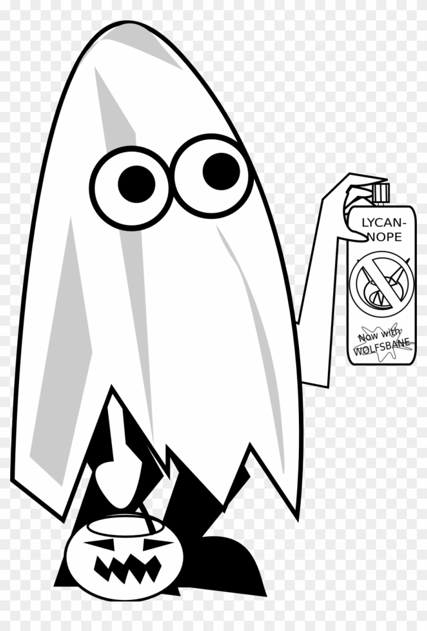 Vintage Black And White Halloween Clipart