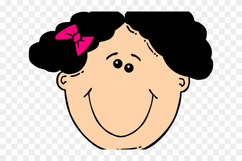 Girl Clipart Black Hair - Happy Black Girl Clipart - Full Size PNG ...