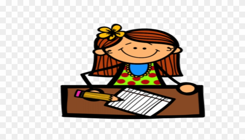 Handwriting Classes By Kidz N Brainz - Student Writing Clipart - Full ...