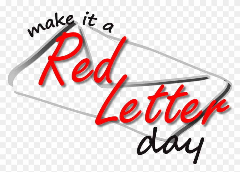 Make It A Red Letter Logo - Red Letter Day - Full Size PNG Clipart ...