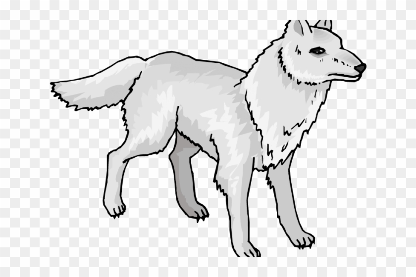 arctic wolf coloring pages