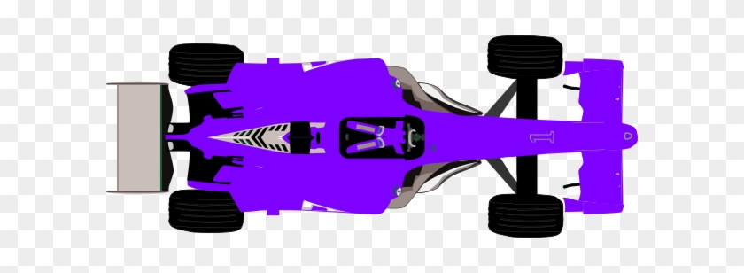 Formula 1 Car Top View - Full Size PNG Clipart Images Download