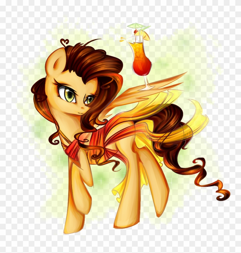Cocktail Ponies ~ Tequila Sunrise By Yuntaoxd - Cartoon - Free ...