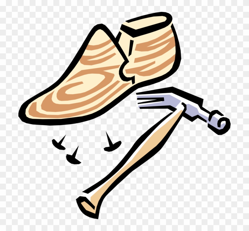 Vector Illustration Of Cobbler Shoemaker's Tools - Shoemaker Tools ...