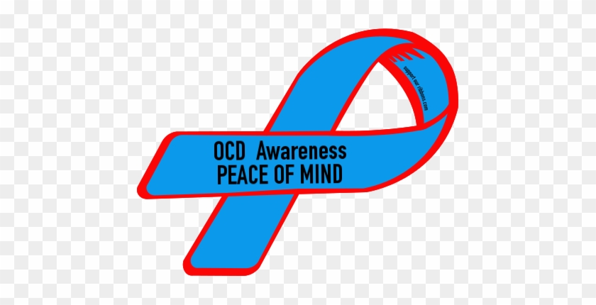 Ocd Awareness / Peace Of Mind - Ocd Ribbon Png - Full Size PNG Clipart ...
