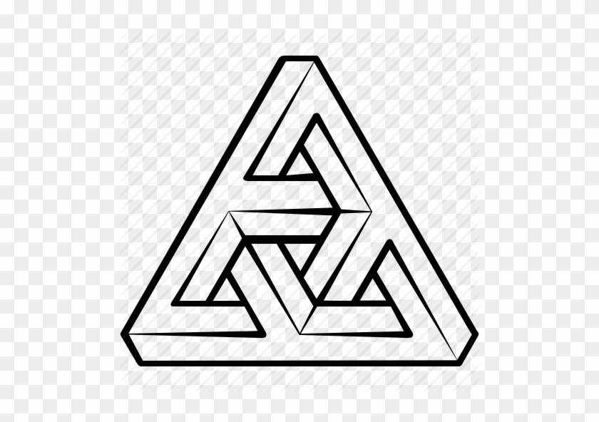 512 X 512 3 - Impossible Shape Coloring Pages - Full Size PNG Clipart ...