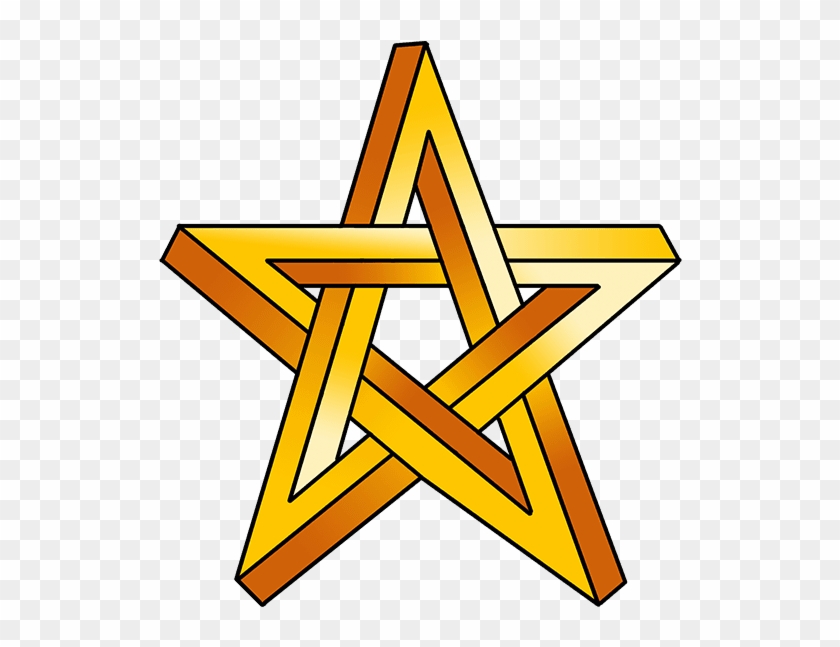 How To Draw Impossible Star , Png Download - Draw An Impossible Star ...