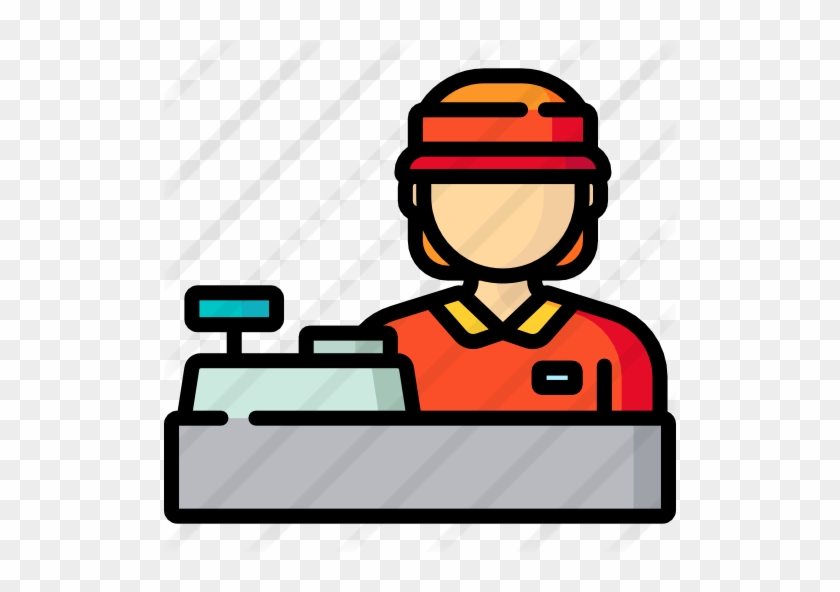 Cashier Free Icon - Cashier Free Icon - Full Size PNG Clipart Images ...