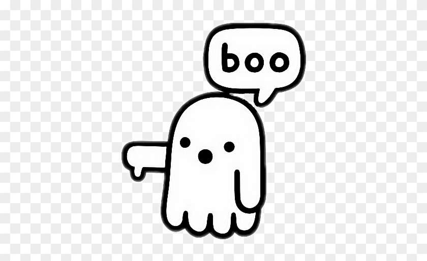 370 X 434 1 - Boo Ghost Thumbs Down - Full Size PNG Clipart Images Download