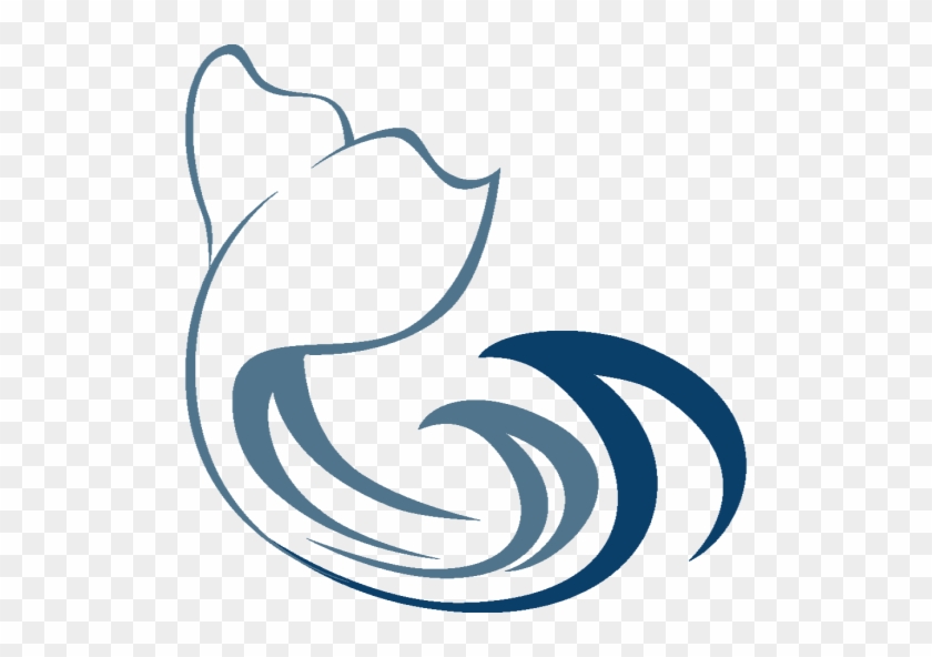 Cropped Oota Whale Tail Square - Illustration - Full Size PNG Clipart ...