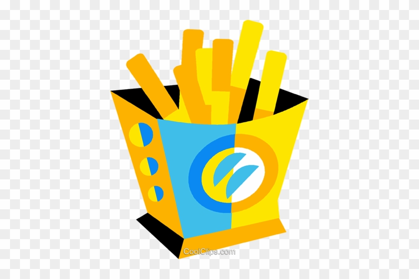 French Fries Royalty Free Vector Clip Art Illustration - French Fries ...