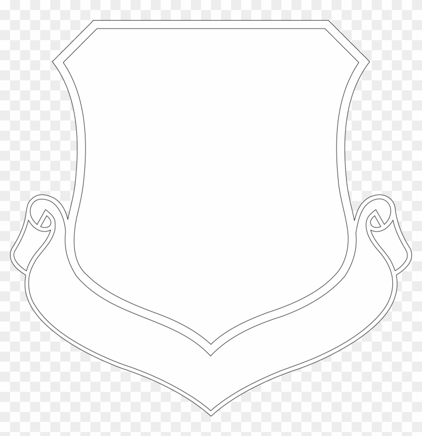 Shield With Scroll - Bird - Free Transparent PNG Clipart Images Download