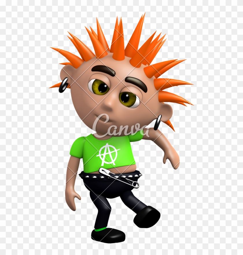 3d Punk Dancing - Cartoon - Free Transparent PNG Clipart Images Download