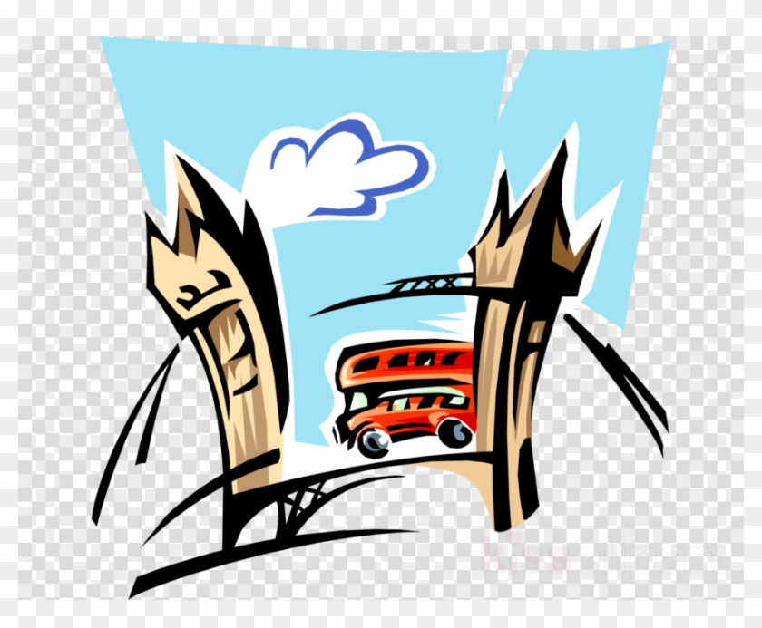 London Bridge Clipart Tower Bridge London Bridge Clip - Birds Eye View ...