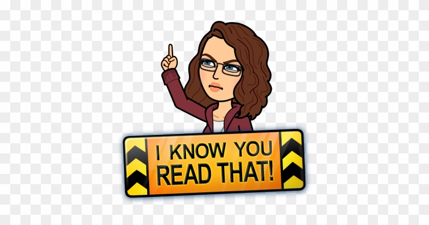 Reading Bitmojis - Free Transparent PNG Clipart Images Download