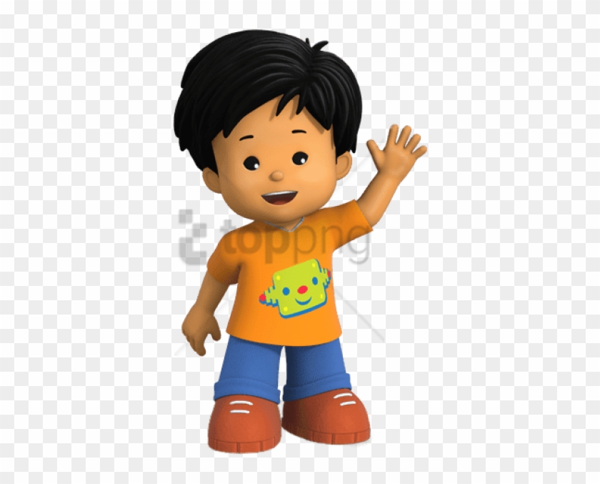 Free Png Download Little People Koby Waving Clipart - Little People ...