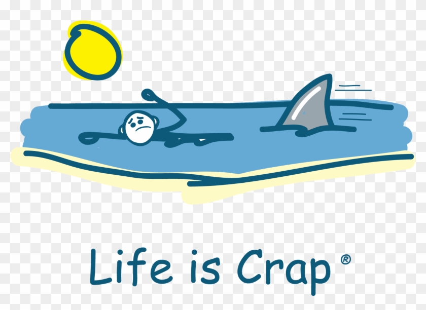 Beach Booze & Bongs - Life Is Crap - Full Size PNG Clipart Images Download