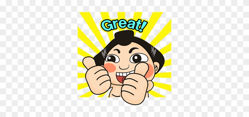 Sumo Wrestler Stickers Messages Sticker-1 - Sumo Wrestler Stickers ...