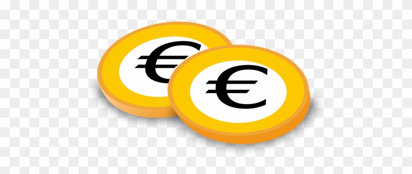 Euro Coins Vector Graphics - Circle - Full Size PNG Clipart Images Download