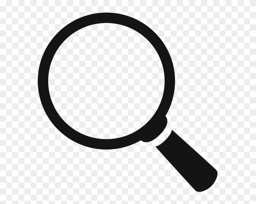 Magnifying Glass Icon Simple - Full Size PNG Clipart Images Download