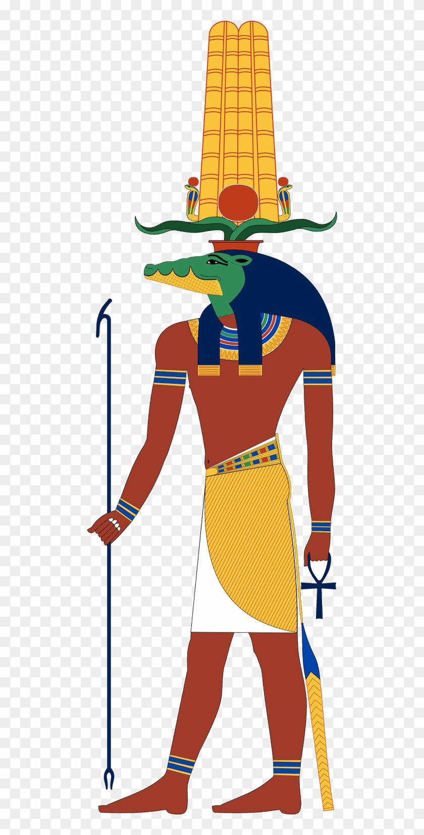 Egyptian God Sobek - Anhur Egyptian God - Full Size PNG Clipart Images ...