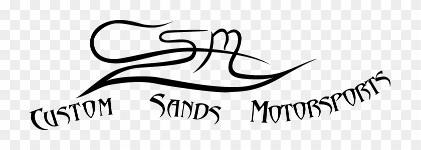 Custom Sands Motorsports Logo - Calligraphy - Full Size PNG Clipart ...