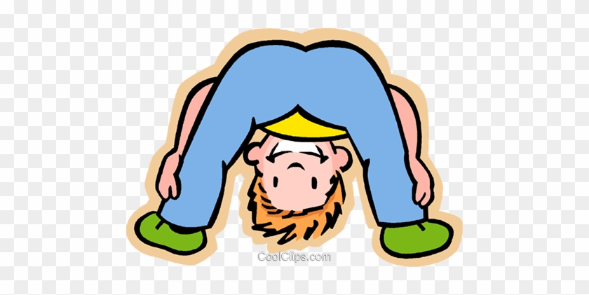 Upside Down Clipart Child - Looking Through His Legs - Full Size PNG ...