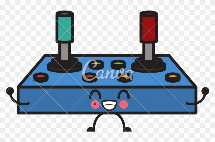 Old Console Gamepad Cute Kawaii Cartoon - Old Console Gamepad Cute ... Old Console Gamepad Cute Kawaii Cartoon - Old Console Gamepad Cute ...