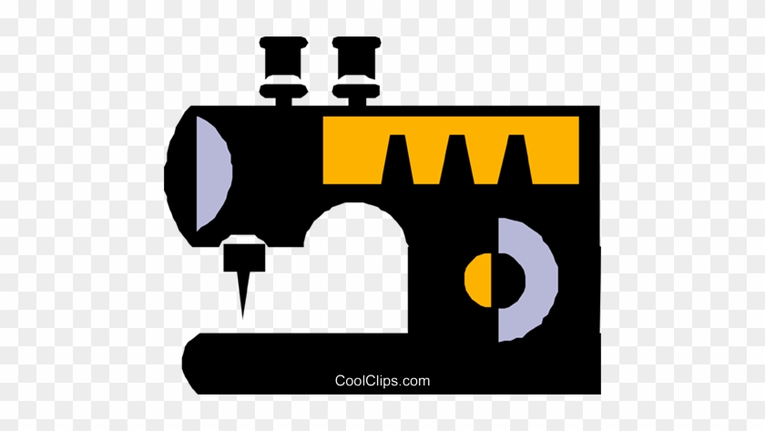 Sewing Machine Royalty Free Vector Clip Art Illustration - Sewing ...