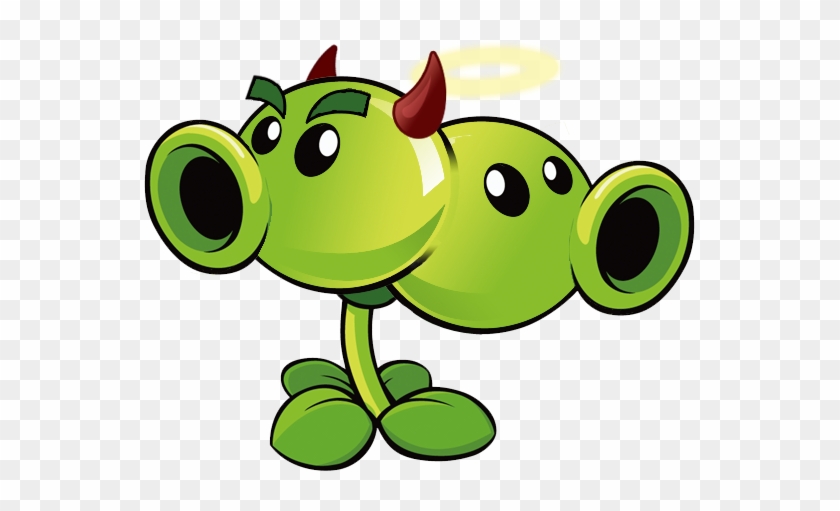 Plants Vs Zombies 2 Split Pea (r) By Illustation16 - Pvz 2 Split Pea ...