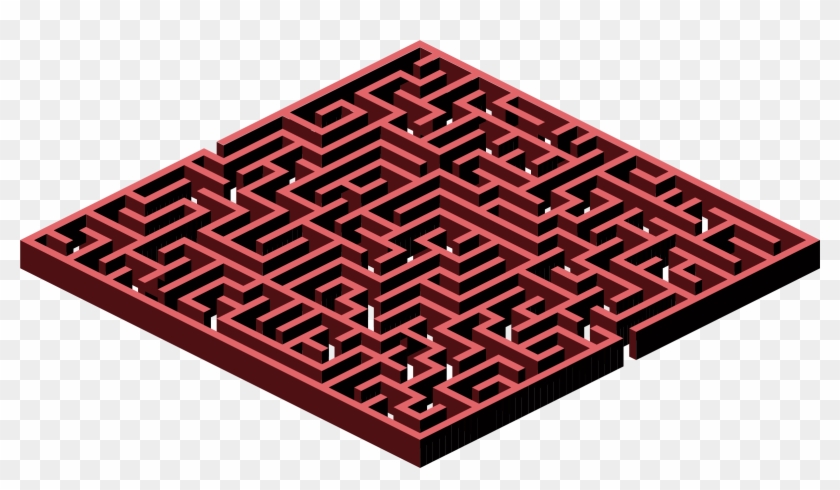 Maze - Clipart - Roblox The Labyrinth Map - Full Size PNG Clipart ...