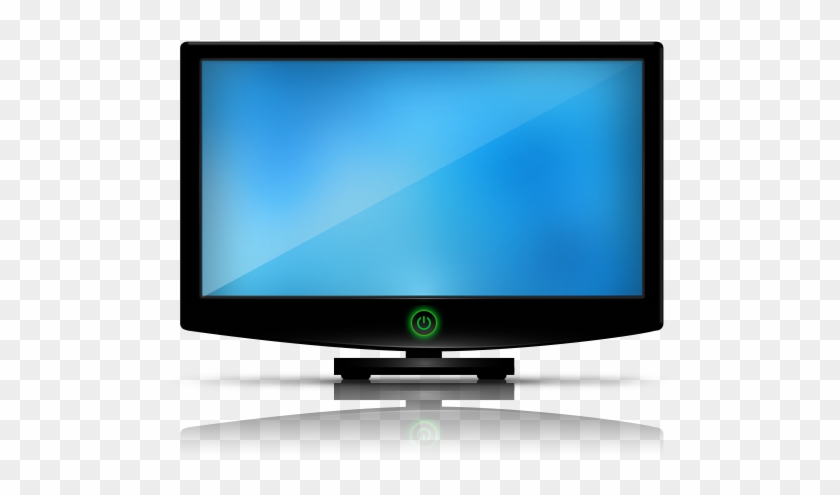 Television Clipart File Png Images - Led-backlit Lcd Display - Full ...