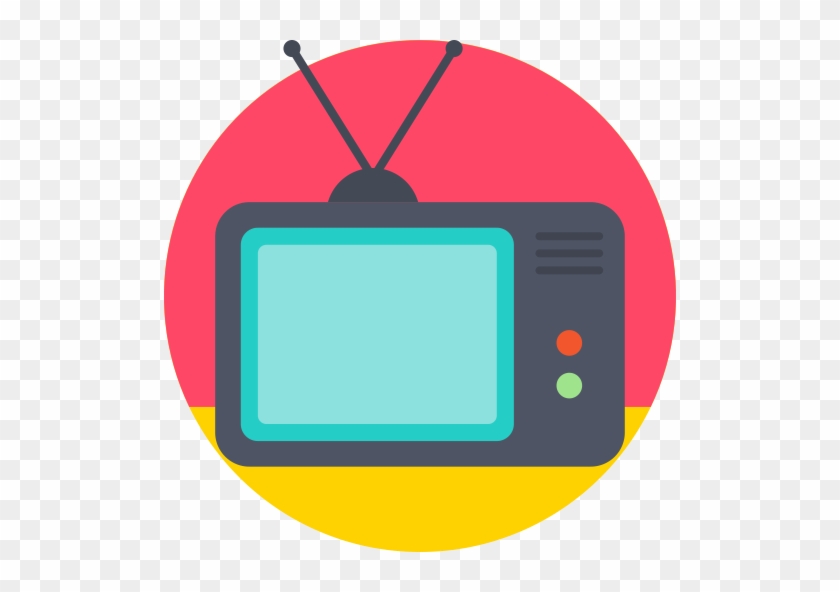 Rounded, Television, Tv Icon - Tv Icon Png - Full Size PNG Clipart ...