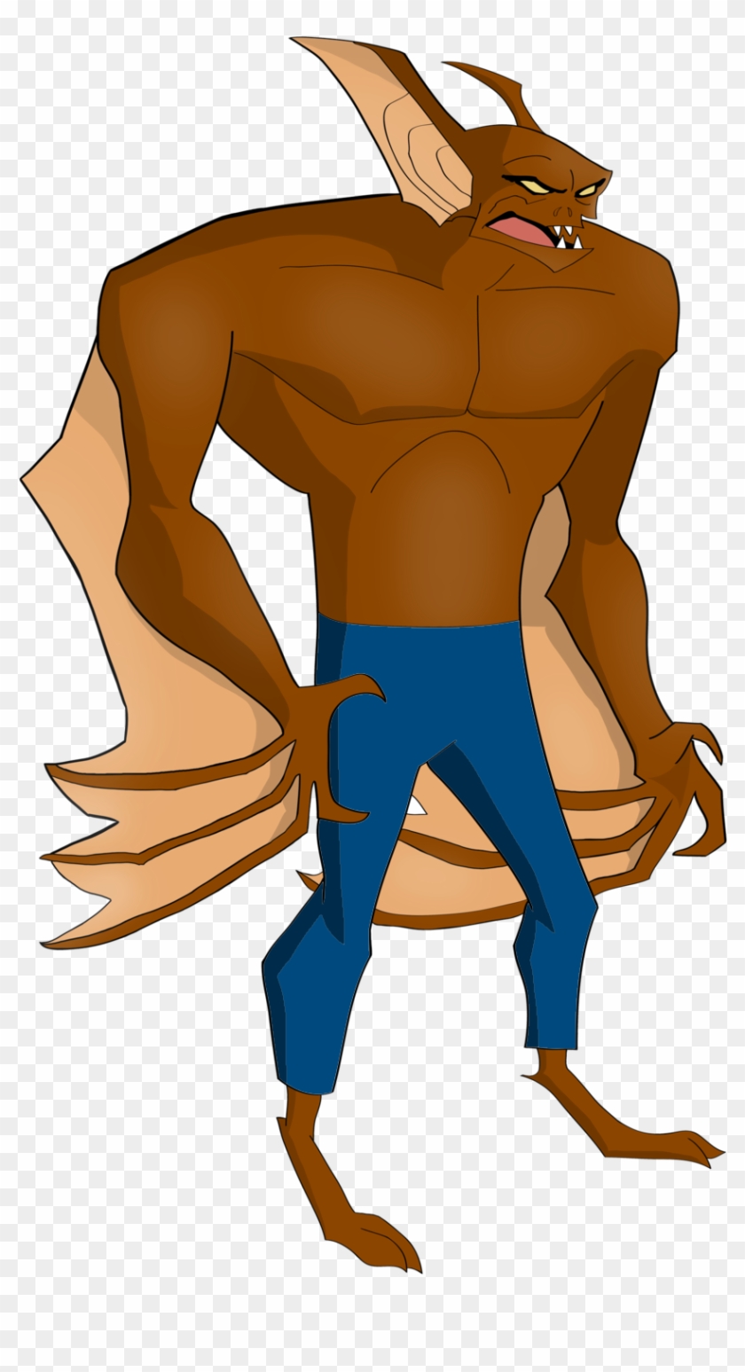 Man-bat - Animated Series Man Bat - Full Size PNG Clipart Images Download