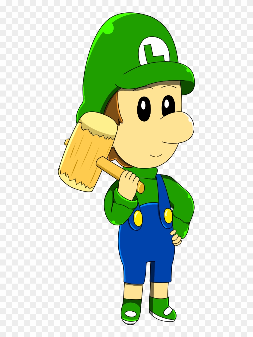 Young Luigi By Aurelio251 - Cartoon - Full Size PNG Clipart Images Download