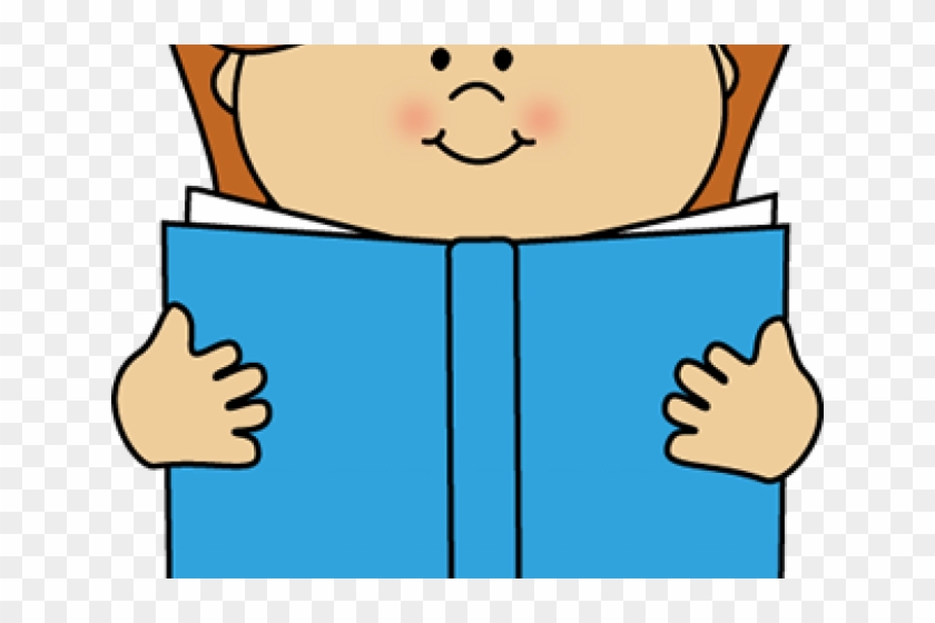 Girl Reading A Book Clipart - Reading Clipart For Boys - Full Size PNG ...