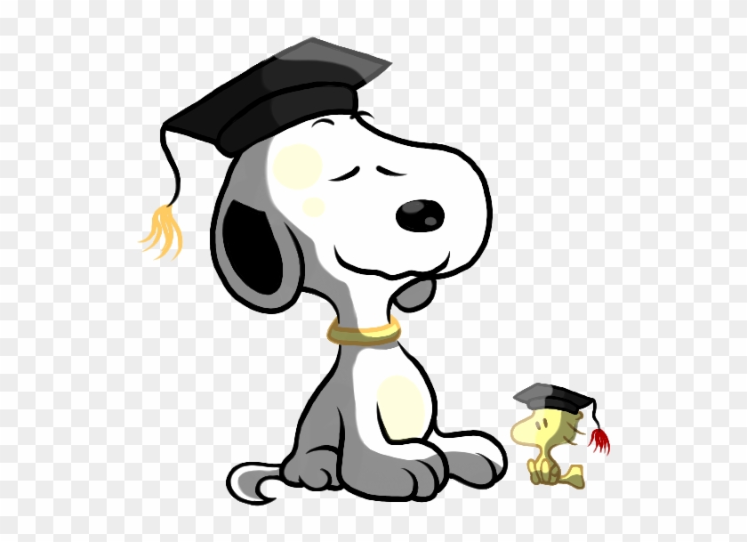Snoopy Clipart Graduation - Snoopy Graduation Clip Art - Full Size PNG ...
