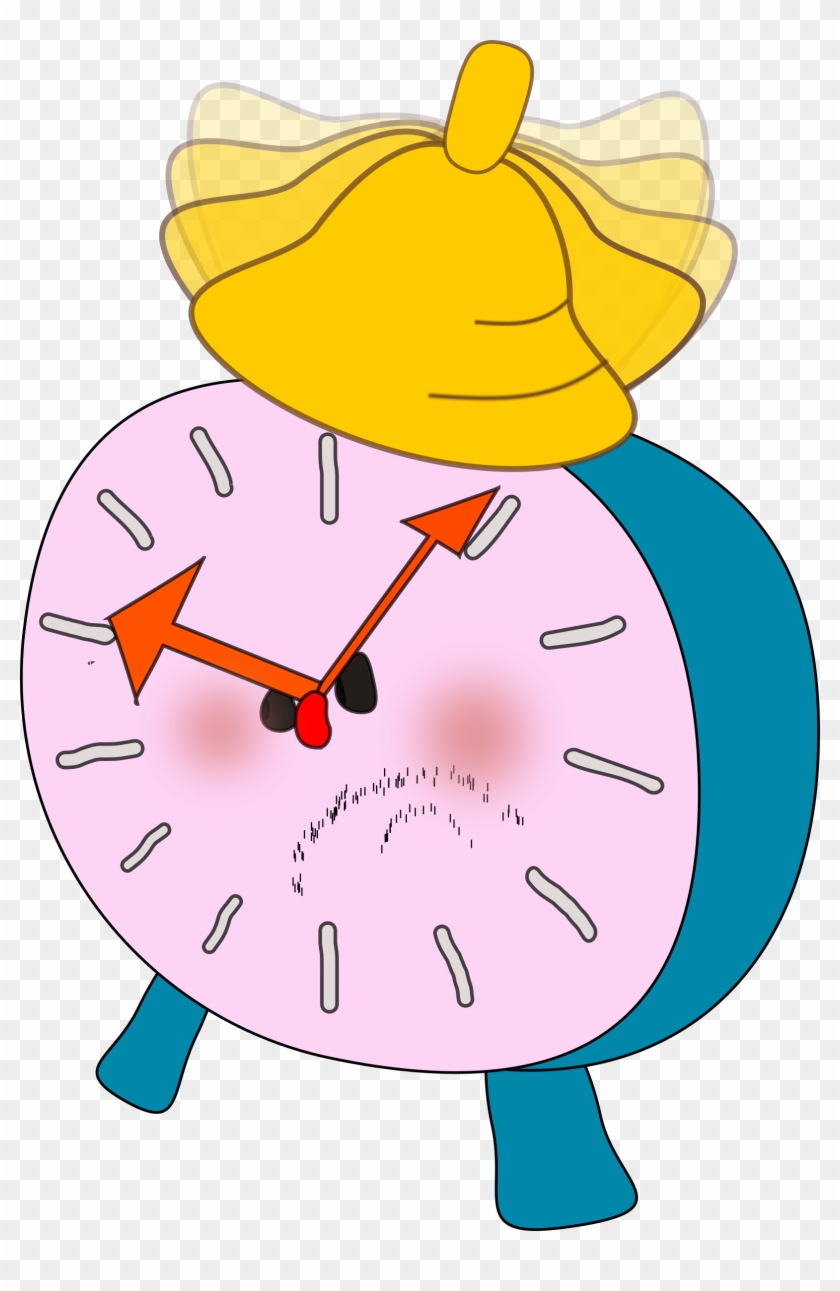 Free Alarm Clock Is Angry - Animated Alarm Clock Clipart - Full Size ...