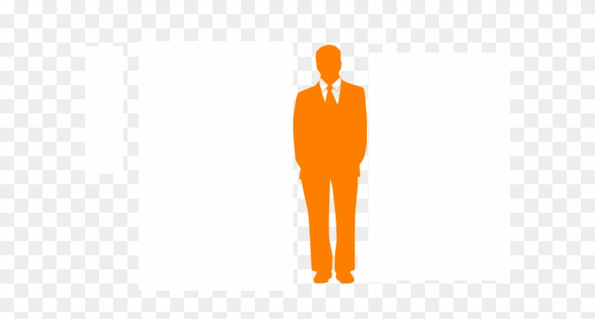 Man In Orange Clip Art At Clker - Silhouette - Full Size PNG Clipart ...