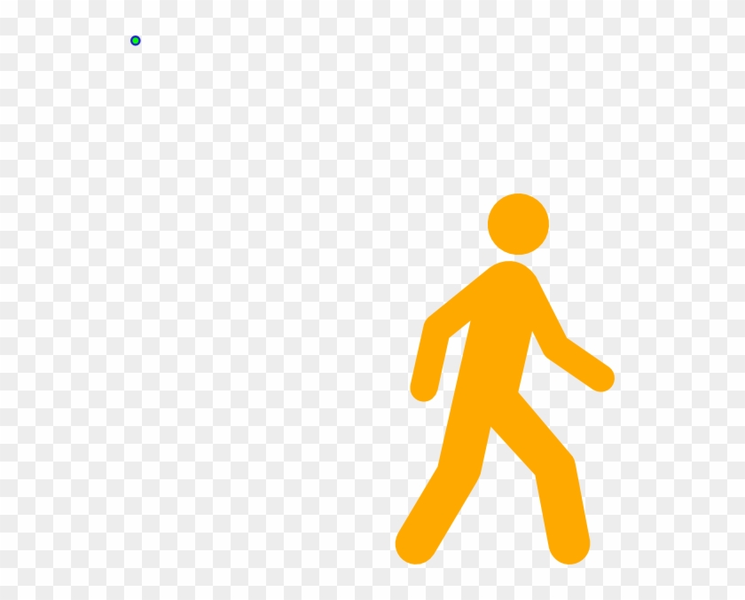 Yellow Walking Man Clip Art - Yellow Walking Man Logo - Full Size PNG ...