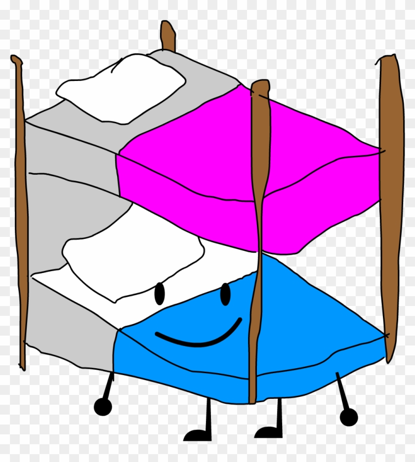 Bunk Bed Bfdi 19 - Bfdi Recommended Characters Episodes - Full Size PNG ...