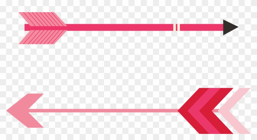 Valentine S Arrows Cut - Valentines Arrows - Full Size PNG Clipart ...