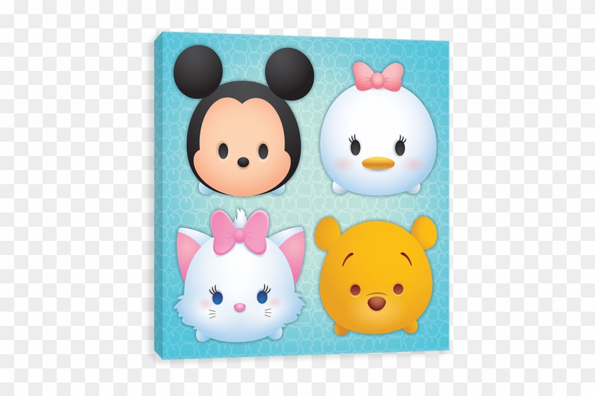 Four Friends - Tsum Tsum Gold Bar - Full Size PNG Clipart Images Download