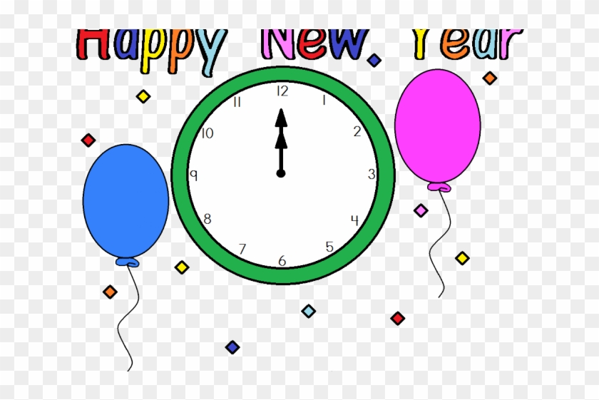Clock Clipart New Years Eve - Smiley Face Clip Art - Full Size PNG ...