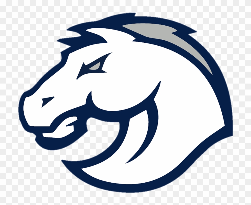Blue Valley North Mustangs - Blue Valley North High School Logo - Full ...
