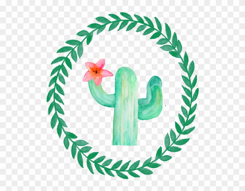 Cactus Transparent Artistic - Illustration - Full Size PNG Clipart ...